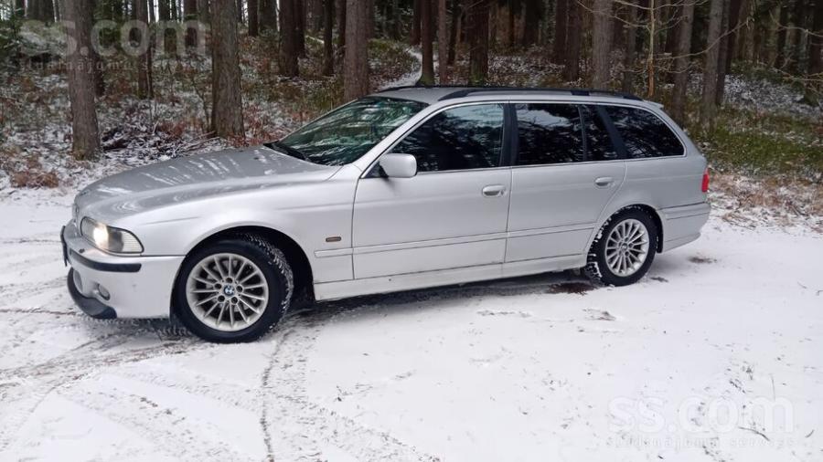 Pelēks BMW 530 2003 Valmiera, ar dzinēja tilpumu 3.00 L un nobraukumu 333 tūkst. km par 1500 €, foto 6 vietnē AUTOMOTO.COM.LV