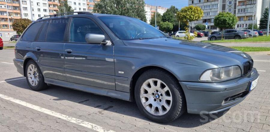 Grey BMW 530 2003 in Riga, with an engine capacity of 3.00 L and mileage of 480 thousand km for 3200 €, photo 5 on AUTOMOTO.COM.LV