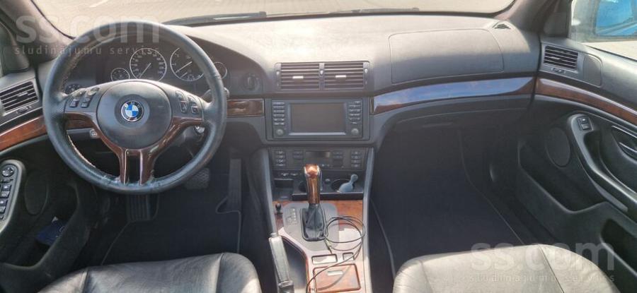 Grey BMW 530 2003 in Riga, with an engine capacity of 3.00 L and mileage of 480 thousand km for 3200 €, photo 10 on AUTOMOTO.COM.LV
