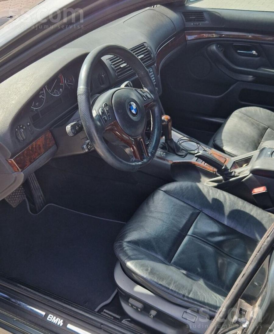 Grey BMW 530 2003 in Riga, with an engine capacity of 3.00 L and mileage of 480 thousand km for 3200 €, photo 13 on AUTOMOTO.COM.LV