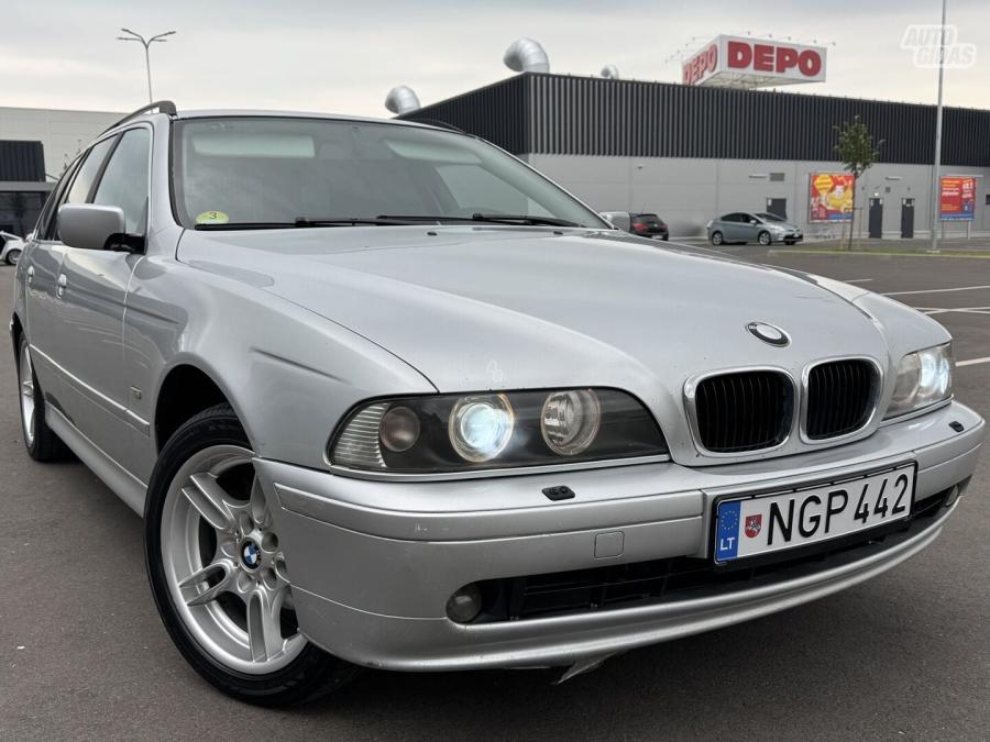 Grey BMW 530 2003 in Kaunas, with an engine capacity of 3.00 L and mileage of 0 thousand km for 1650 €, photo 10 on AUTOMOTO.COM.LV