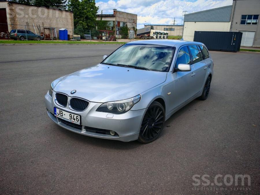Pelēks BMW 530 2004 Rēzekne, ar dzinēja tilpumu 3.00 L un nobraukumu 370 tūkst. km par 3900 €, foto 2 vietnē AUTOMOTO.COM.LV