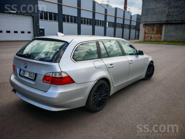 Grey BMW 530 2004 in Rezekne, with an engine capacity of 3.00 L and mileage of 370 thousand km for 3900 €, photo 4 on AUTOMOTO.COM.LV