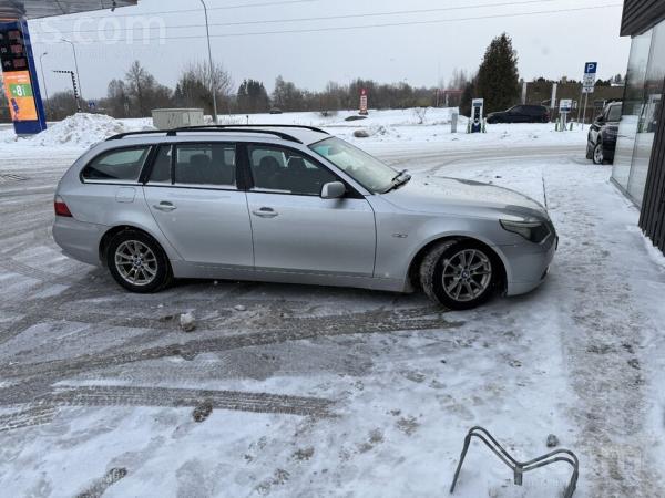 Grey BMW 530 2004 in Jelgava, with an engine capacity of 3.00 L and mileage of 370 thousand km for 2650 €, photo 1 on AUTOMOTO.COM.LV