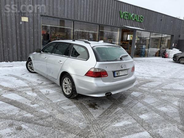 Grey BMW 530 2004 in Jelgava, with an engine capacity of 3.00 L and mileage of 370 thousand km for 2650 €, photo 3 on AUTOMOTO.COM.LV