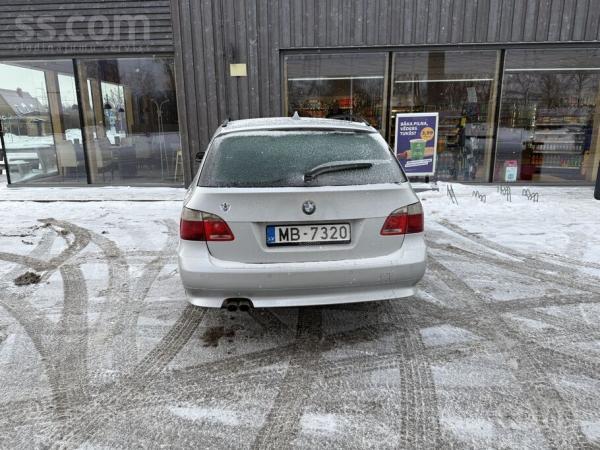 Grey BMW 530 2004 in Jelgava, with an engine capacity of 3.00 L and mileage of 370 thousand km for 2650 €, photo 4 on AUTOMOTO.COM.LV
