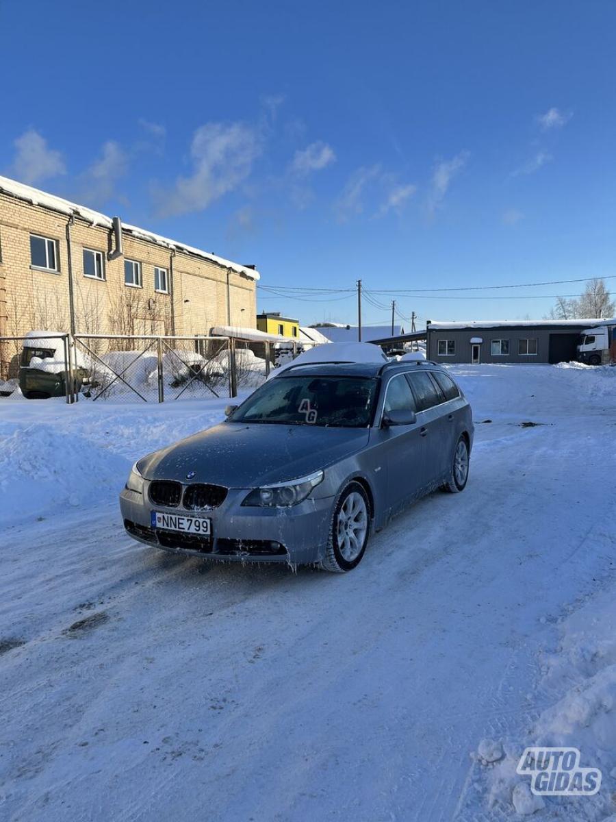Pelēks BMW 530 2004 Radviliškis, ar dzinēja tilpumu 3.00 L un nobraukumu 333 tūkst. km par 3300 €, foto 1 vietnē AUTOMOTO.COM.LV