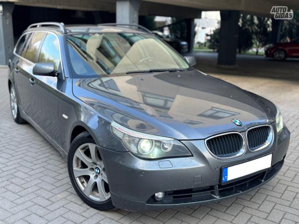 Pelēks BMW 530 2004 Kauņa, ar dzinēja tilpumu 3.00 L un nobraukumu 320 tūkst. km par 2350 €, foto 2 vietnē AUTOMOTO.COM.LV
