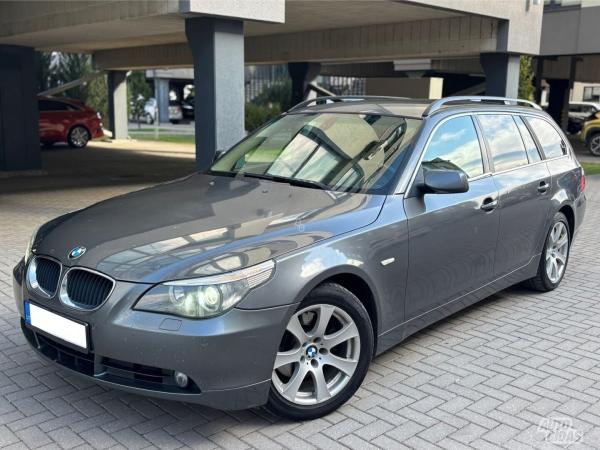 Pelēks BMW 530 2004 Kauņa, ar dzinēja tilpumu 3.00 L un nobraukumu 320 tūkst. km par 2350 €, foto 5 vietnē AUTOMOTO.COM.LV