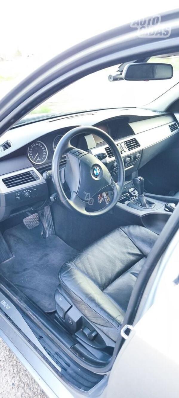 Pelēks BMW 530 2004 Alīta, ar dzinēja tilpumu 3.00 L un nobraukumu 323 tūkst. km par 2600 €, foto 8 vietnē AUTOMOTO.COM.LV