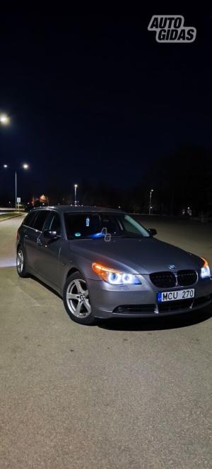 Pelēks BMW 530 2004 Alīta, ar dzinēja tilpumu 3.00 L un nobraukumu 323 tūkst. km par 2600 €, foto  vietnē AUTOMOTO.COM.LV