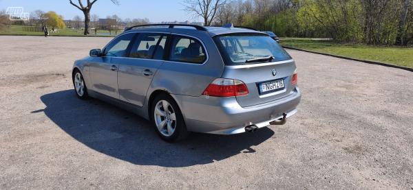 Grey BMW 530 2004 in Kaunas, with an engine capacity of 3.00 L and mileage of 423 thousand km for 2500 €, photo 5 on AUTOMOTO.COM.LV