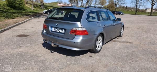 Grey BMW 530 2004 in Kaunas, with an engine capacity of 3.00 L and mileage of 423 thousand km for 2500 €, photo 7 on AUTOMOTO.COM.LV