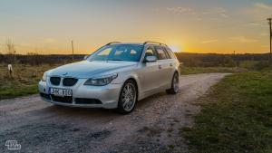 Pelēks BMW 530 2004 Zarasai, ar dzinēja tilpumu 3.00 L un nobraukumu 427 tūkst. km par 2600 €, foto  vietnē AUTOMOTO.COM.LV