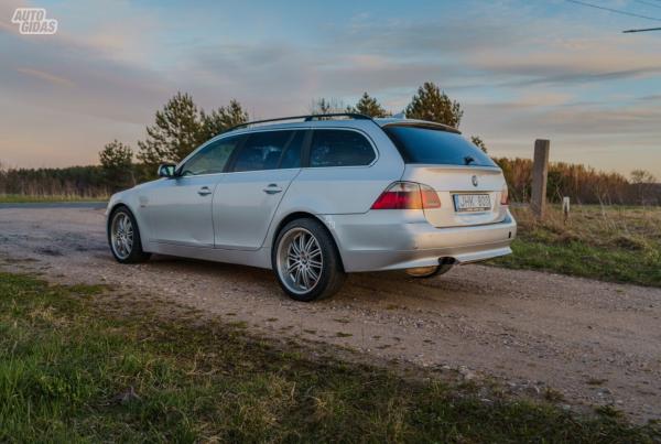 Grey BMW 530 2004 in Zarasai, with an engine capacity of 3.00 L and mileage of 427 thousand km for 2600 €, photo 4 on AUTOMOTO.COM.LV