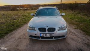Pelēks BMW 530 2004 Zarasai, ar dzinēja tilpumu 3.00 L un nobraukumu 427 tūkst. km par 2600 €, foto 11 vietnē AUTOMOTO.COM.LV