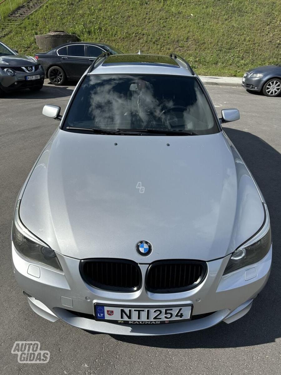 Grey BMW 530 2004 in Kaunas, with an engine capacity of 3.00 L and mileage of 453 thousand km for 3600 €, photo 3 on AUTOMOTO.COM.LV