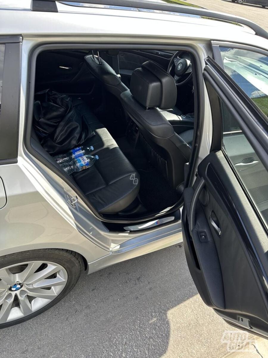 Grey BMW 530 2004 in Kaunas, with an engine capacity of 3.00 L and mileage of 453 thousand km for 3600 €, photo 12 on AUTOMOTO.COM.LV