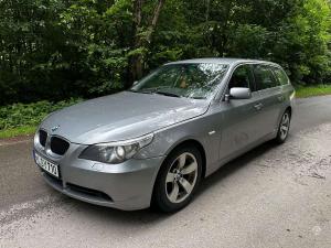 Grey BMW 530 2004 in Vilnius, with an engine capacity of 2.99 L and mileage of 378 thousand km for 1800 €, photo  on AUTOMOTO.COM.LV