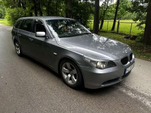 Grey BMW 530 2004 in Vilnius, with an engine capacity of 2.99 L and mileage of 378 thousand km for 1800 €, photo 3 on AUTOMOTO.COM.LV