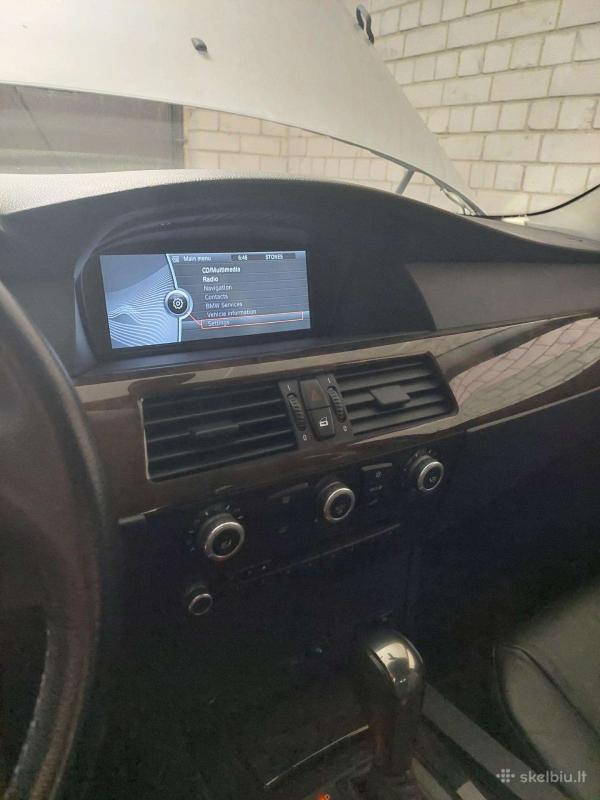 Grey BMW 530 2004 in Vilnius, with an engine capacity of 3.00 L and mileage of 101 thousand km for 4500 €, photo 7 on AUTOMOTO.COM.LV