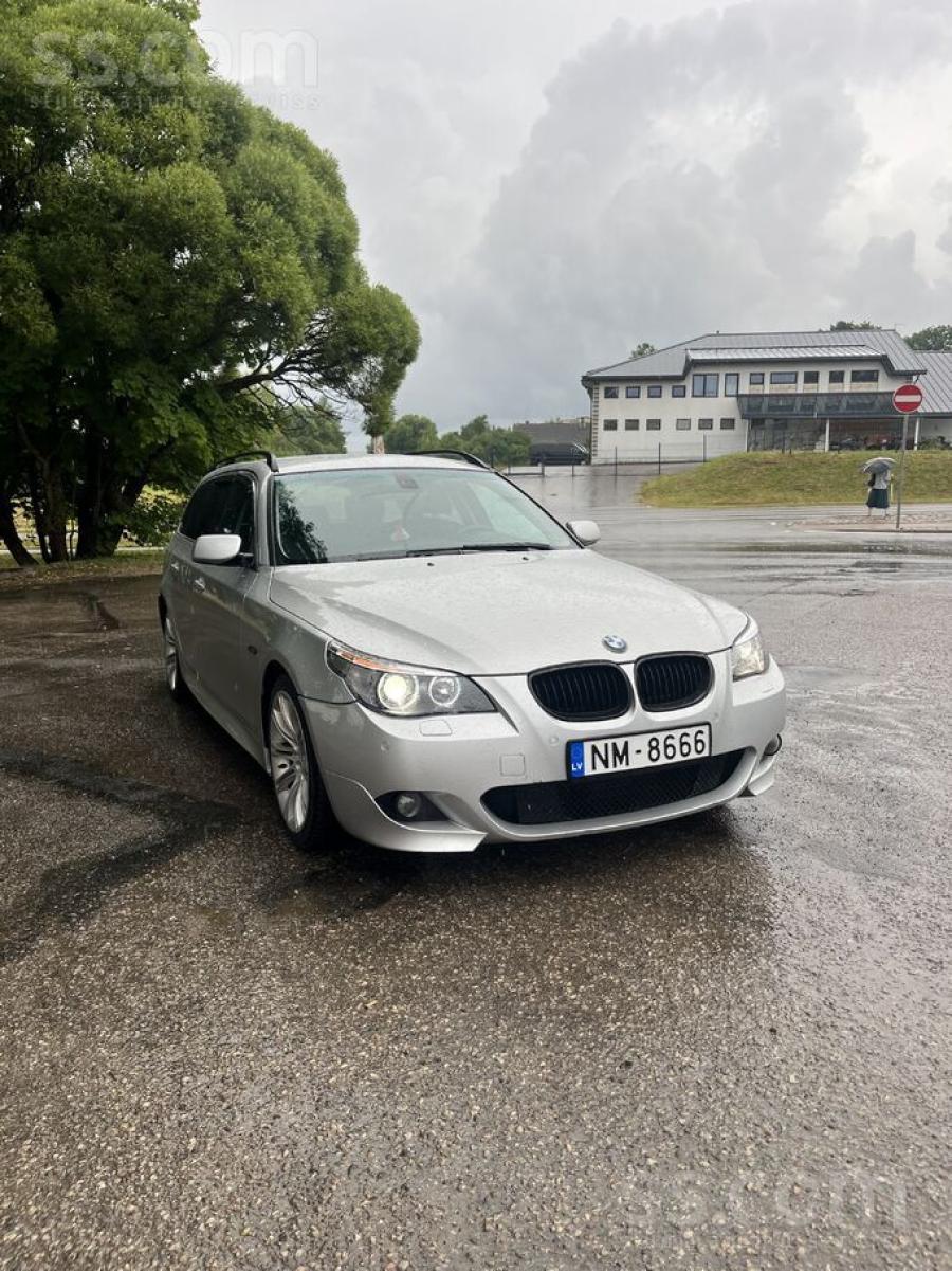 Pelēks BMW 530 2004 Alūksne, ar dzinēja tilpumu 3.00 L un nobraukumu 450 tūkst. km par 4360 €, foto 1 vietnē AUTOMOTO.COM.LV