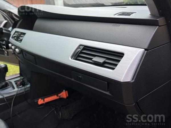Pelēks BMW 530 2004 Alūksne, ar dzinēja tilpumu 3.00 L un nobraukumu 450 tūkst. km par 4360 €, foto 7 vietnē AUTOMOTO.COM.LV