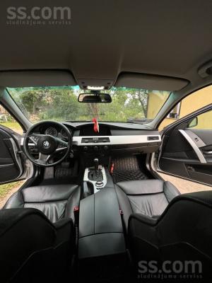 Pelēks BMW 530 2004 Alūksne, ar dzinēja tilpumu 3.00 L un nobraukumu 450 tūkst. km par 4360 €, foto 13 vietnē AUTOMOTO.COM.LV