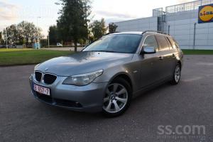 Pelēks BMW 530 2004 Rīga, ar dzinēja tilpumu 3.00 L un nobraukumu 367 tūkst. km par 2990 €, foto  vietnē AUTOMOTO.COM.LV