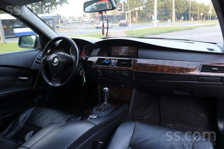 Pelēks BMW 530 2004 Rīga, ar dzinēja tilpumu 3.00 L un nobraukumu 367 tūkst. km par 2990 €, foto 9 vietnē AUTOMOTO.COM.LV