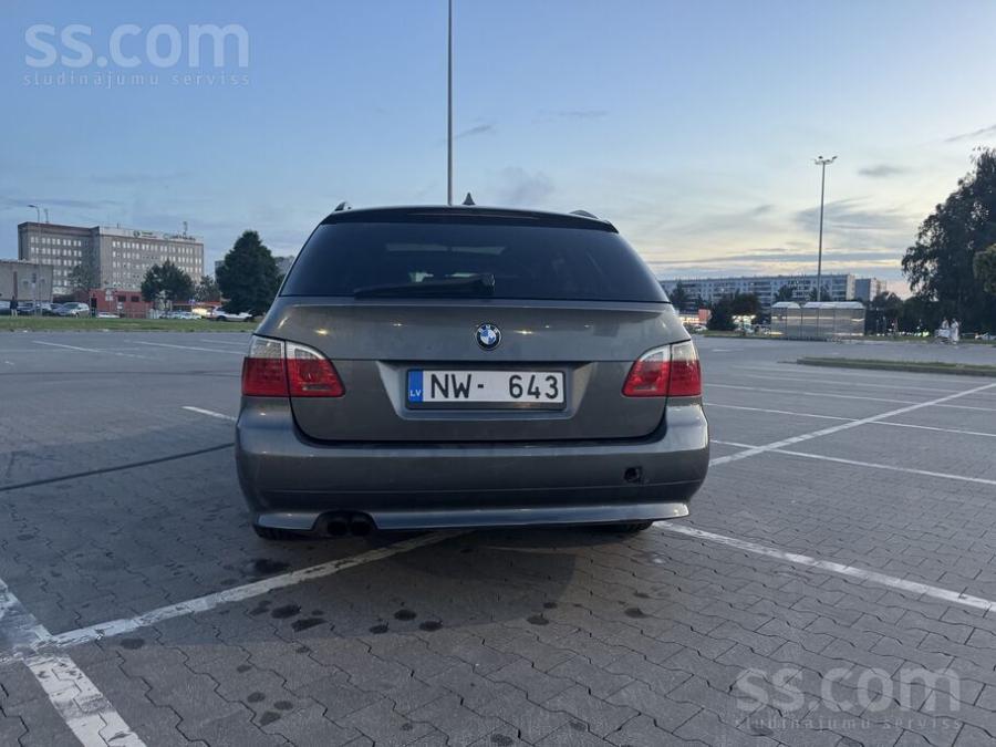 Grey BMW 530 2004 in Riga, with an engine capacity of 3.00 L and mileage of 400 thousand km for 2690 €, photo 10 on AUTOMOTO.COM.LV