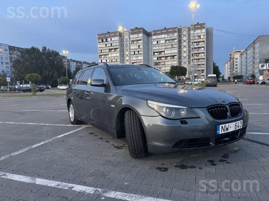 Grey BMW 530 2004 in Riga, with an engine capacity of 3.00 L and mileage of 400 thousand km for 2690 €, photo 14 on AUTOMOTO.COM.LV