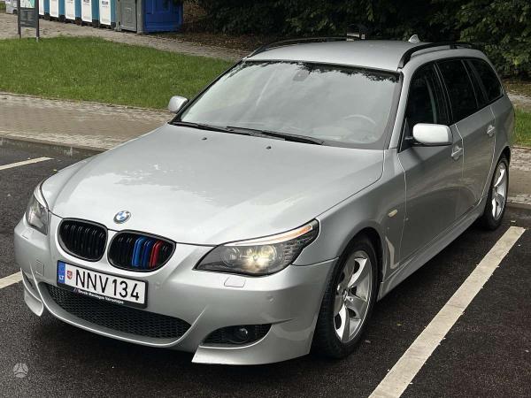 Grey BMW 530 2004 in Kaunas, with an engine capacity of 2.99 L and mileage of 433 thousand km for 3300 €, photo 5 on AUTOMOTO.COM.LV