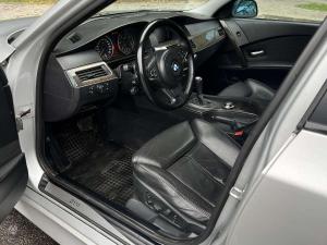 Grey BMW 530 2004 in Kaunas, with an engine capacity of 2.99 L and mileage of 433 thousand km for 3300 €, photo 22 on AUTOMOTO.COM.LV