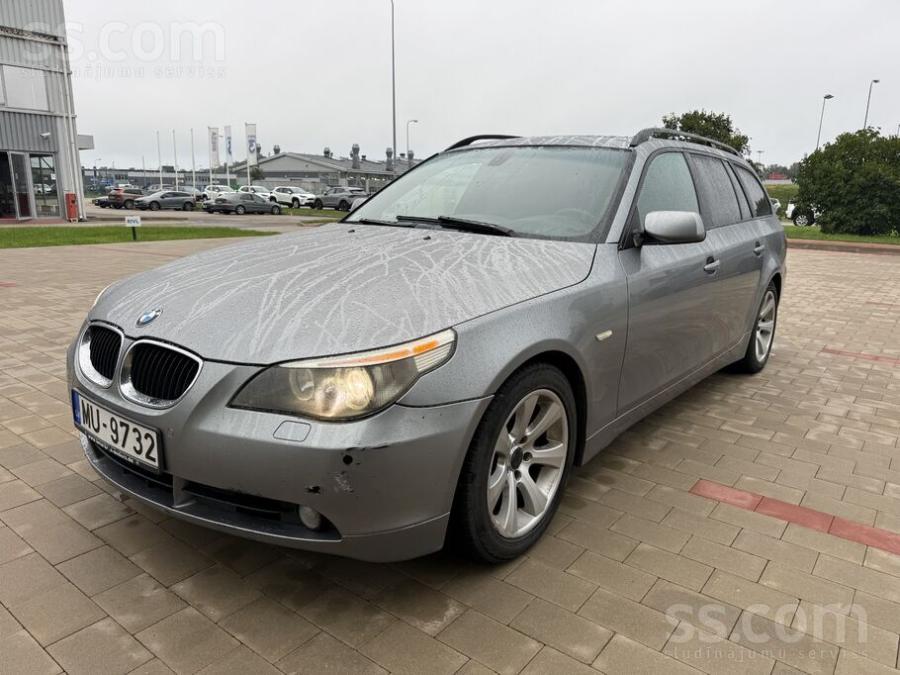 Grey BMW 530 2004 in Riga, with an engine capacity of 3.00 L and mileage of 290 thousand km for 2500 €, photo 8 on AUTOMOTO.COM.LV