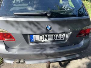 Pelēks BMW 530 2004 Kauņa, ar dzinēja tilpumu 2.99 L un nobraukumu 472 tūkst. km par 1600 €, foto 18 vietnē AUTOMOTO.COM.LV