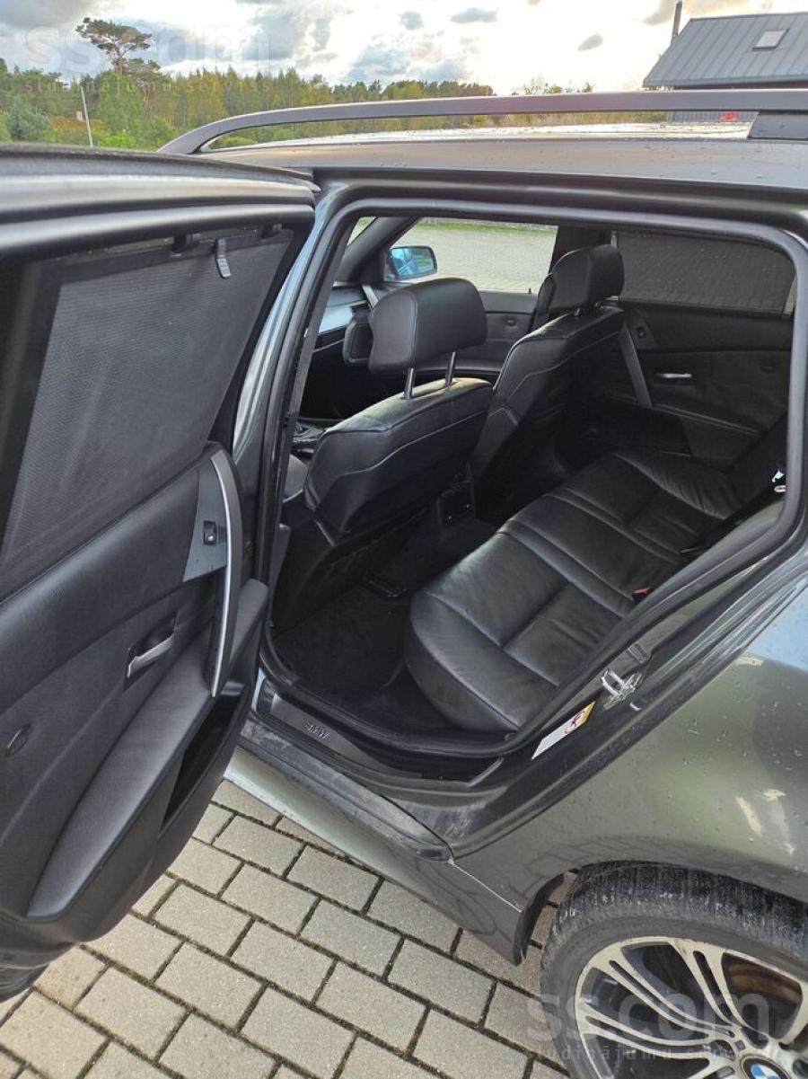 Grey BMW 530 2004 in Liepaja, with an engine capacity of 3.00 L and mileage of 403 thousand km for 3650 €, photo 5 on AUTOMOTO.COM.LV