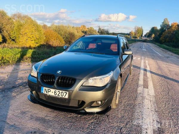 Pelēks BMW 530 2004 Ludza, ar dzinēja tilpumu 3.00 L un nobraukumu 323 tūkst. km par 5150 €, foto 3 vietnē AUTOMOTO.COM.LV