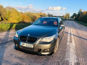 Pelēks BMW 530 2004 Ludza, ar dzinēja tilpumu 3.00 L un nobraukumu 323 tūkst. km par 5150 €, foto 3 vietnē AUTOMOTO.COM.LV