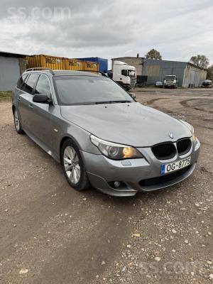 Grey BMW 530 2004 in Riga, with an engine capacity of 3.00 L and mileage of 461 thousand km for 2650 €, photo  on AUTOMOTO.COM.LV