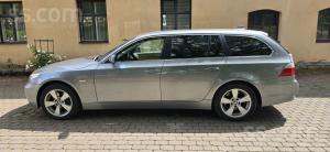 Grey BMW 530 2005 in Riga, with an engine capacity of 3.00 L and mileage of 0 thousand km for 2900 €, photo 6 on AUTOMOTO.COM.LV
