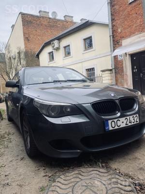 Grey BMW 530 2005 in Daugavpils, with an engine capacity of 3.00 L and mileage of 390 thousand km for 3400 €, photo 6 on AUTOMOTO.COM.LV