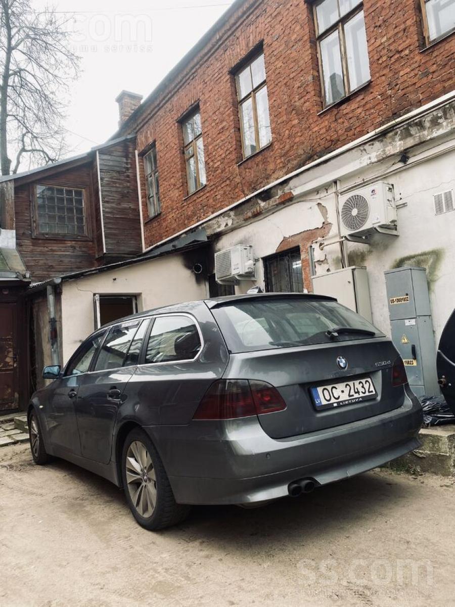 Grey BMW 530 2005 in Daugavpils, with an engine capacity of 3.00 L and mileage of 390 thousand km for 3400 €, photo 8 on AUTOMOTO.COM.LV