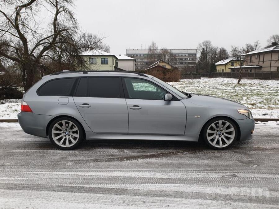 Grey BMW 530 2005 in Riga, with an engine capacity of 3.00 L and mileage of 318 thousand km for 4700 €, photo 3 on AUTOMOTO.COM.LV