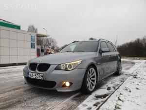 Grey BMW 530 2005 in Riga, with an engine capacity of 3.00 L and mileage of 318 thousand km for 4700 €, photo 6 on AUTOMOTO.COM.LV