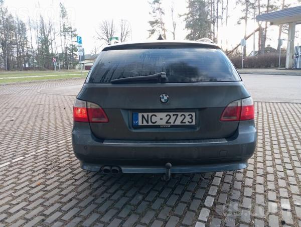 Grey BMW 530 2005 in Jurmala, with an engine capacity of 3.00 L and mileage of 450 thousand km for 2290 €, photo 3 on AUTOMOTO.COM.LV