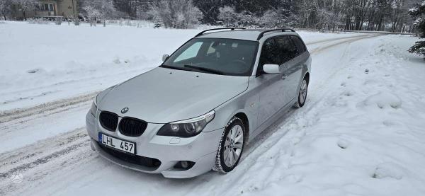 Pelēks BMW 530 2005 Viļņa, ar dzinēja tilpumu 2.99 L un nobraukumu 301 tūkst. km par 3500 €, foto 1 vietnē AUTOMOTO.COM.LV