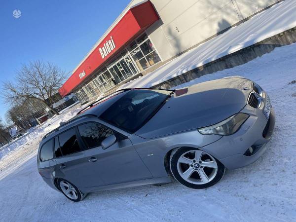 Grey BMW 530 2005 in Alytus, with an engine capacity of 2.99 L and mileage of 395 thousand km for 3850 €, photo 8 on AUTOMOTO.COM.LV