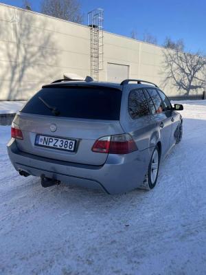 Pelēks BMW 530 2005 Alīta, ar dzinēja tilpumu 2.99 L un nobraukumu 395 tūkst. km par 3850 €, foto 6 vietnē AUTOMOTO.COM.LV