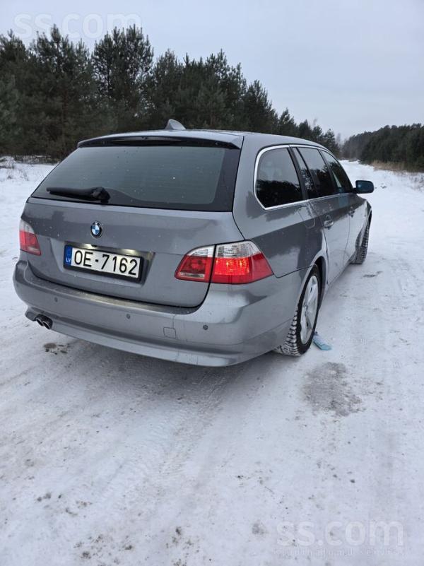 Pelēks BMW 530 2005 Rīga, ar dzinēja tilpumu 3.00 L un nobraukumu 356 tūkst. km par 3700 €, foto 6 vietnē AUTOMOTO.COM.LV